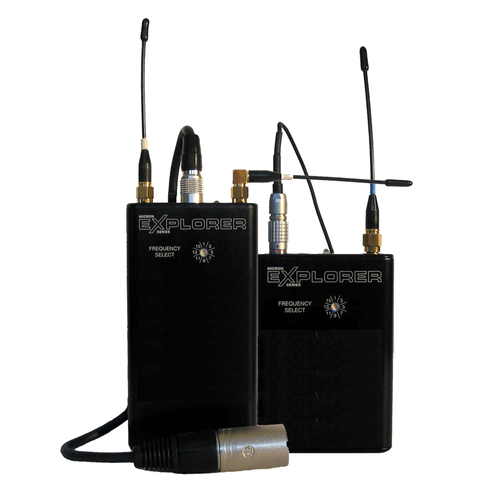 Micron Explorer 100 Pro radio mic - Mad Dogs Television